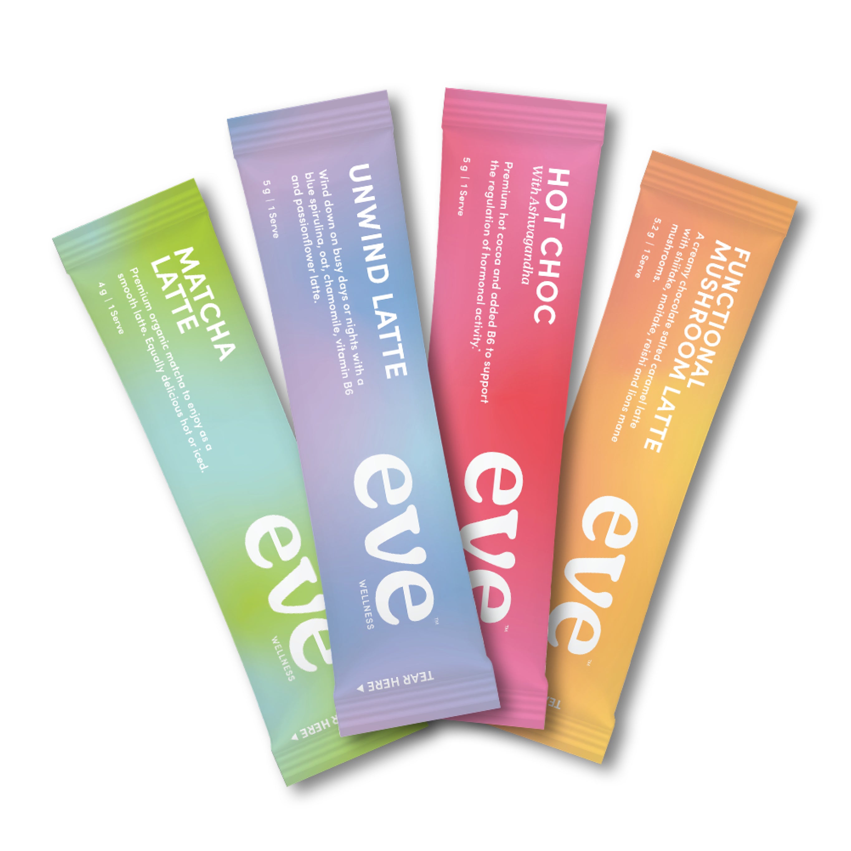 Superfood Lattes Sample Pack – Eve Wellness